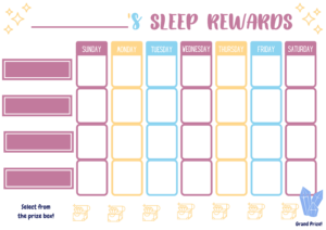 Free Printable Bedtime Reward Chart Template