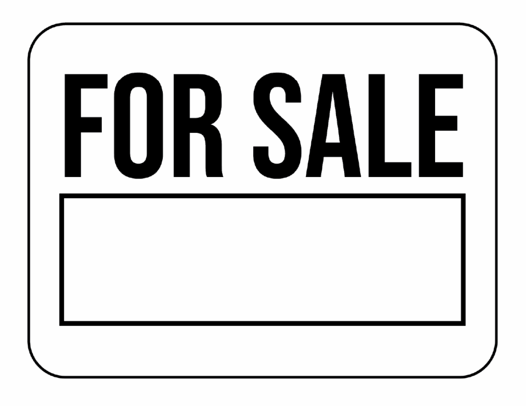 Printable Car For Sale Sign Template