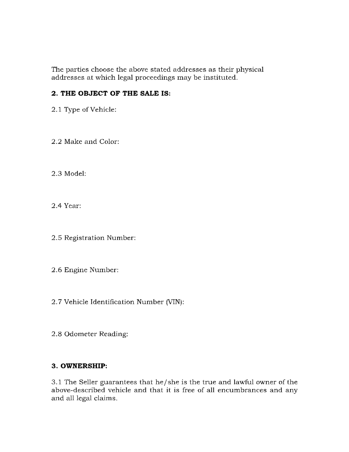 Car Payment Agreement Letter Template (Word)