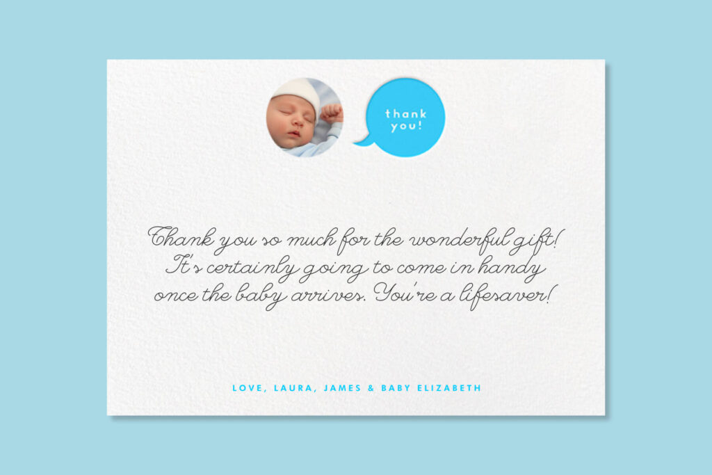 Cash Gift Thank You Note Template (Word)