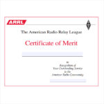 Free Printable Certificate of Merit Template
