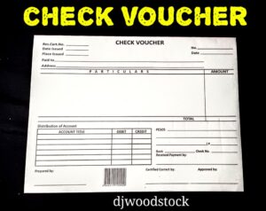 Free Printable Check Voucher Template