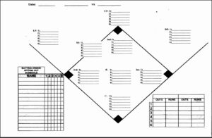 Baseball Depth Chart Template (Word)