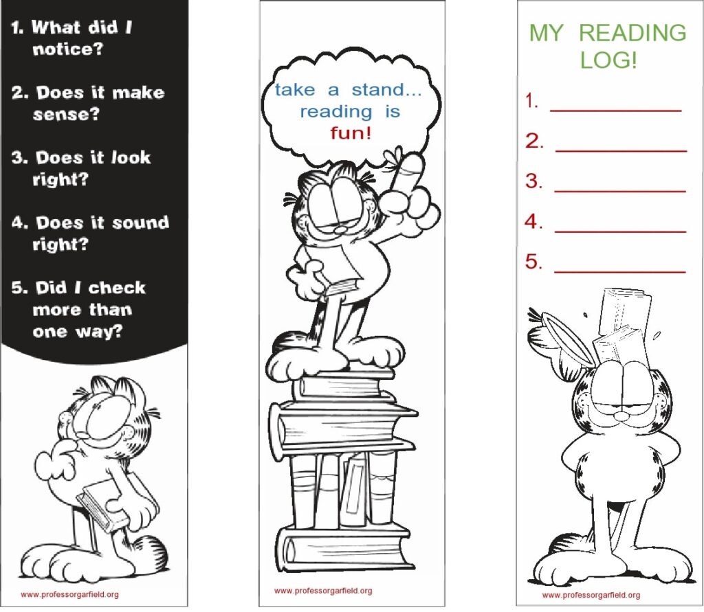 Free Editable Bookmark Template (Word)